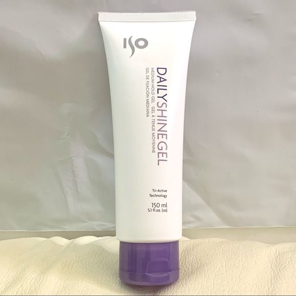ISO | Hair | New Iso Daily Shine Gel Medium Hold Tri Action Technology ...